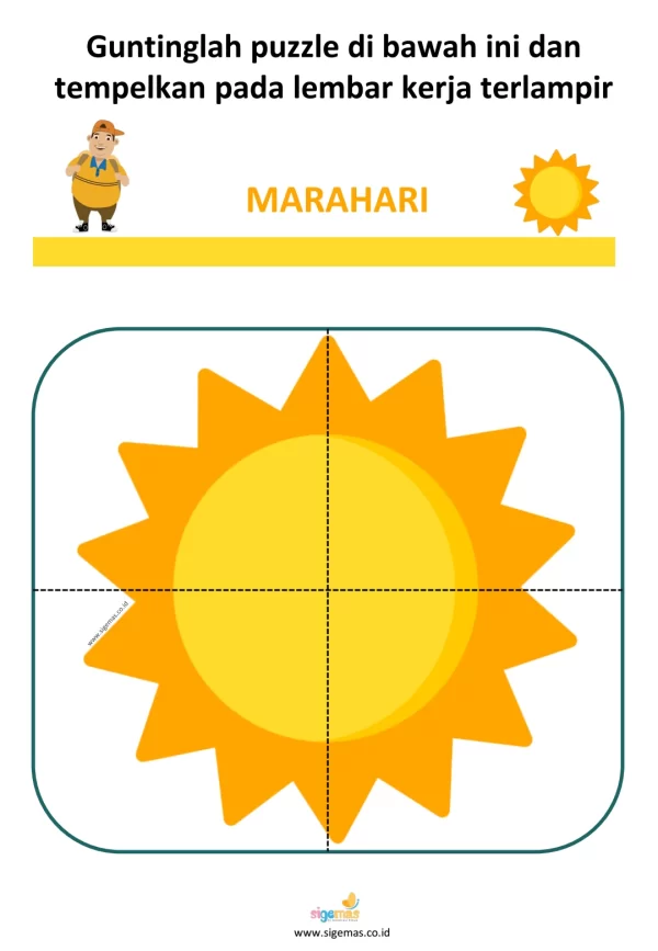 Menggunting dan Menyusun Puzzle – Sigemas
